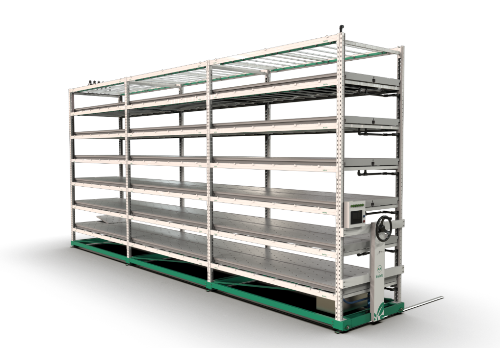 Mobile Grow Rack System for Vertical Farming - Reinfa Product