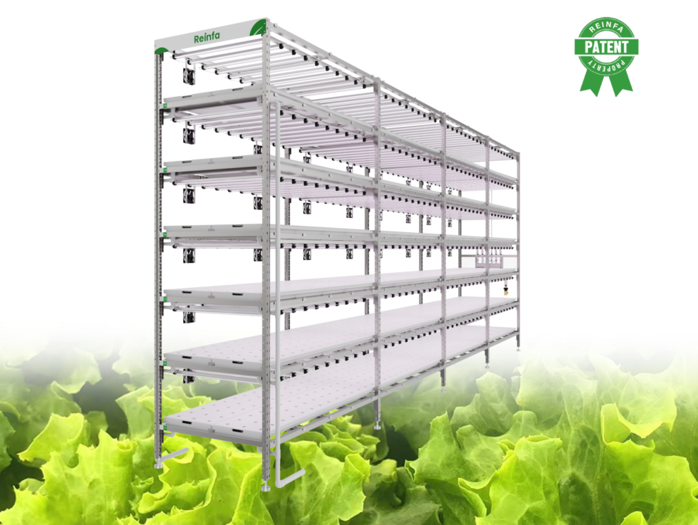 Mobile Grow Rack by Reinfa